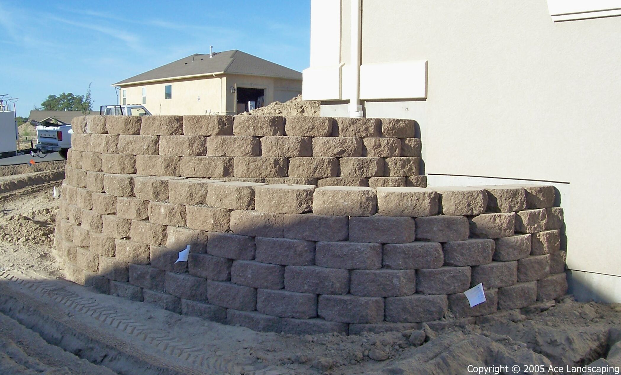 RETAINING WALL CONTRACTOR - Brick, Rock, and Concrete Retainer Walls